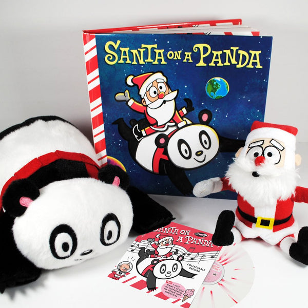 Santa on a Panda - Santa on a Panda Plush/Book Set – basekamp / toddland