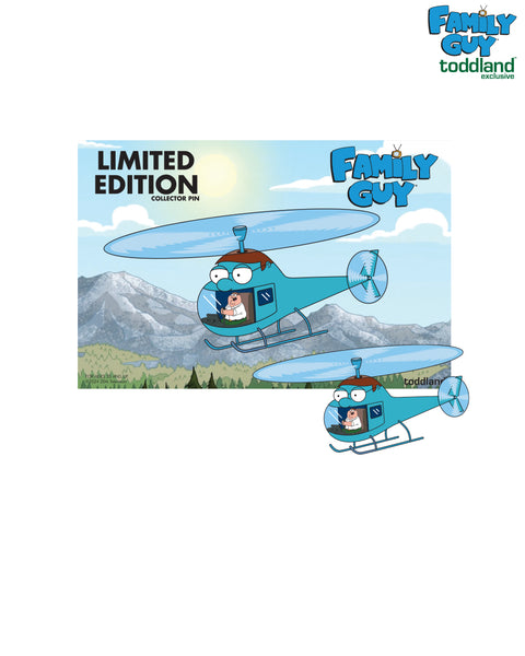 Family Guy - To The Petercopter! hard enamel pin – basekamp / toddland