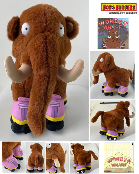 Bob's Burgers - The Wheelie Mammoth Plush – basekamp / toddland
